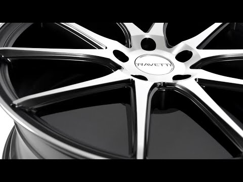 Ravetti M11 - Satin black with machined face - YouTube