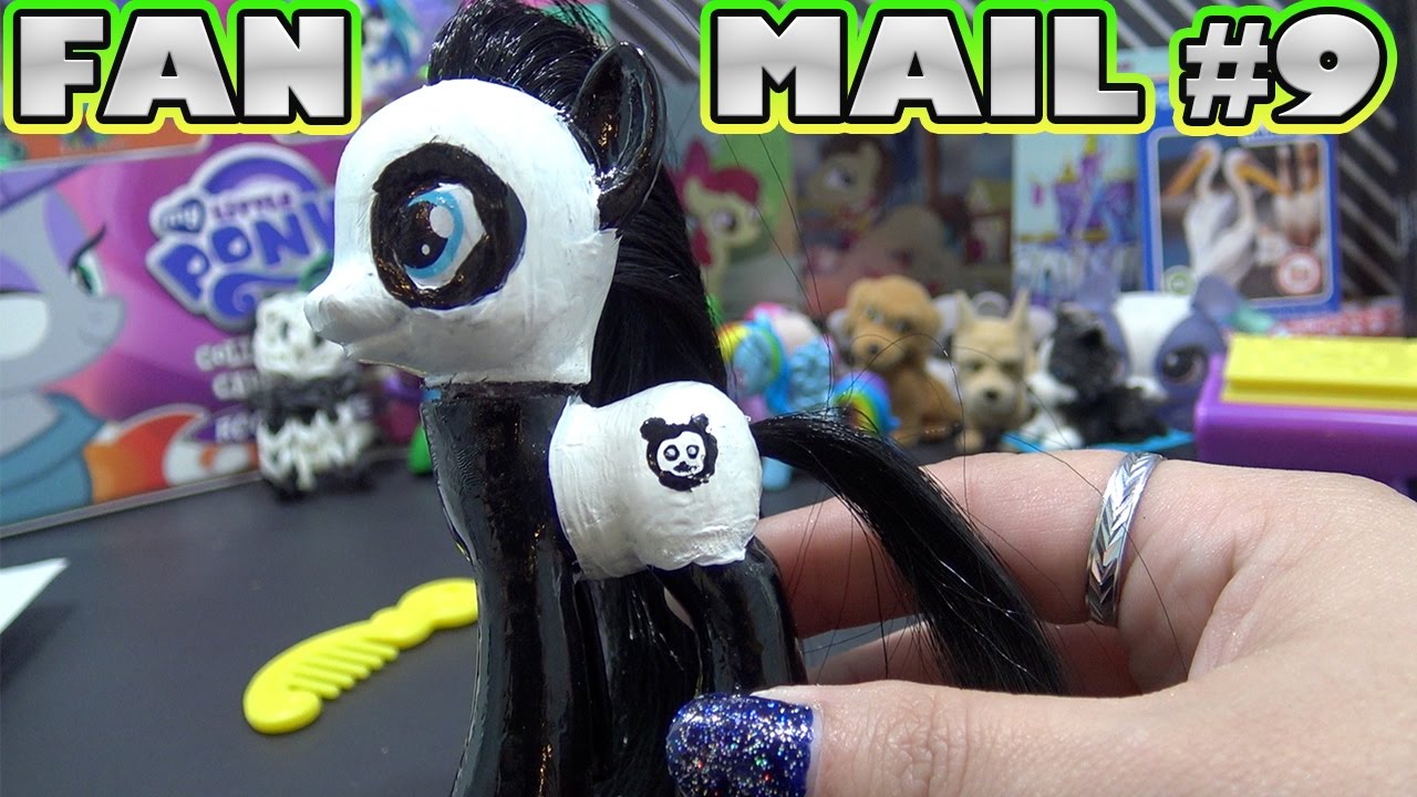 SNAIL MAIL SATURDAY #9 Opening Fan Mail || Custom Panda Pony & Blind ...