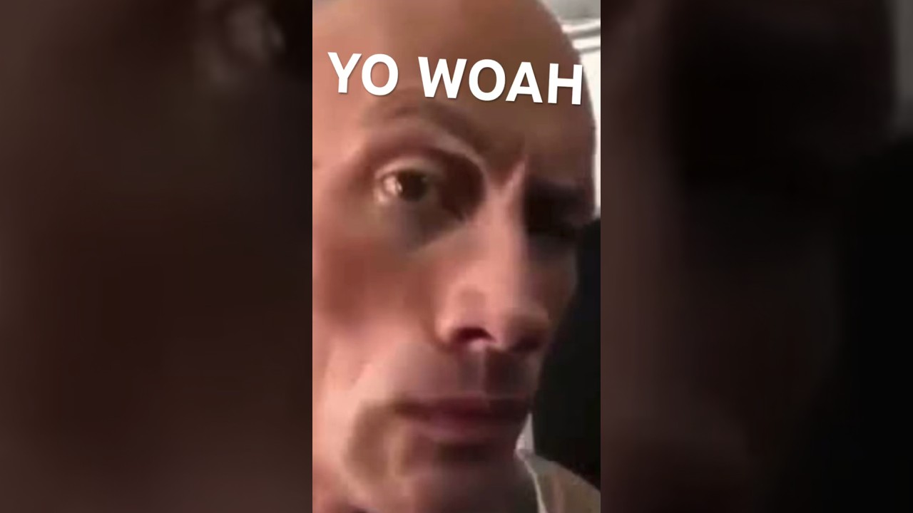 YO WOAh #dwanejohnson - YouTube