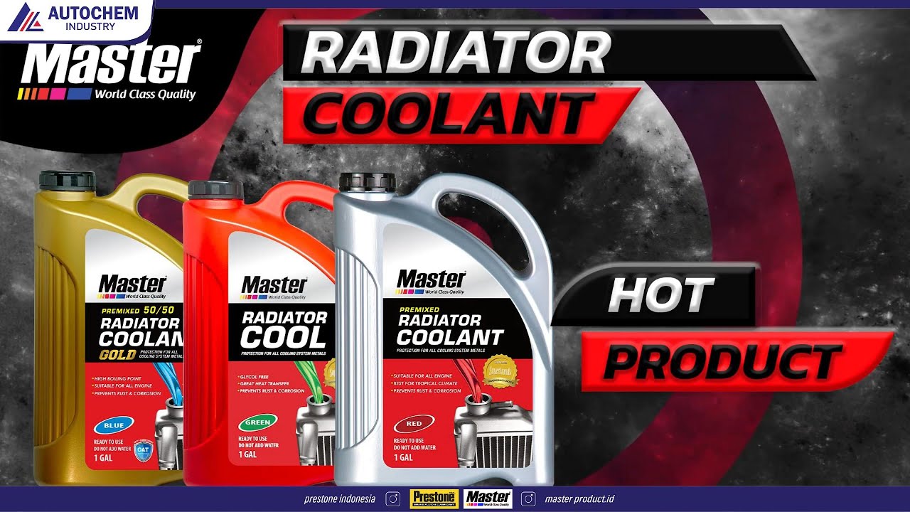 MASTER RADIATOR COOLANT COCOK UNTUK SEMUA JENIS KENDARAAN - YouTube