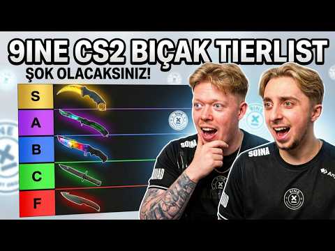 PRO OYUNCULARLA CS2 BIÇAK TIER LIST YAPTIK