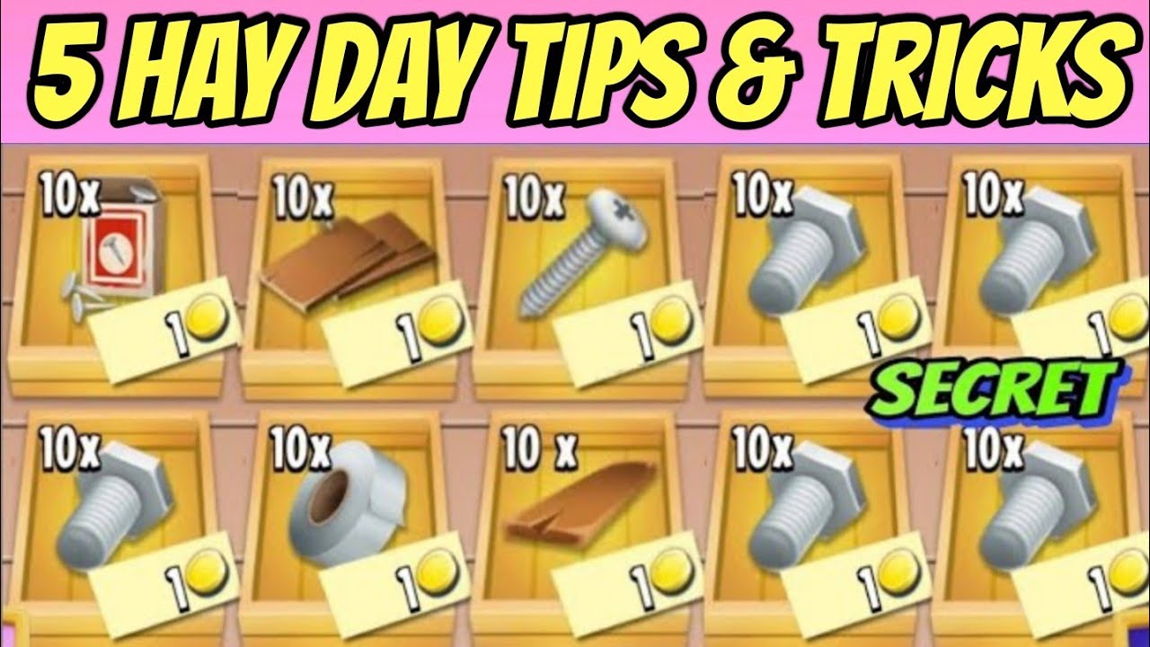 5 Hay Day Tips and Tricks you should know in 2025 - YouTube