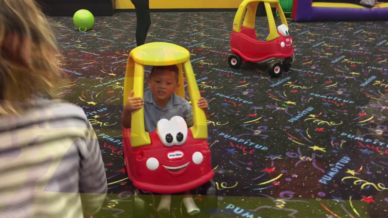 Pump it up! Bounce house place for kids! Fun for kids! - YouTube