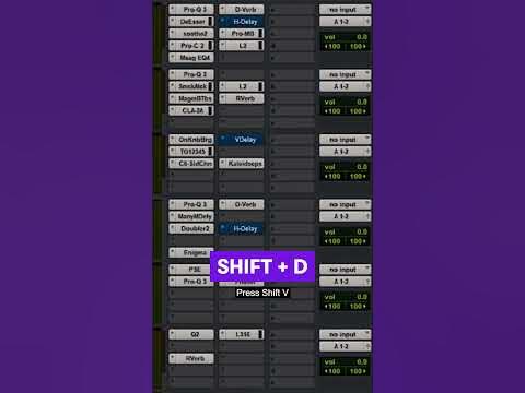Use these shortcuts to bypass your plugins in Pro Tools - YouTube