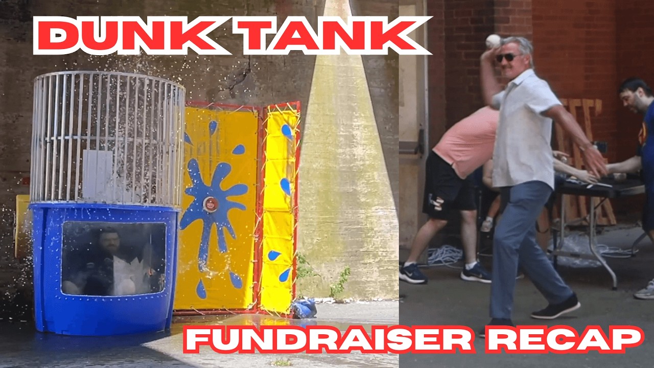 Gundam Pros Dunk Tank Fundraiser Recap - YouTube