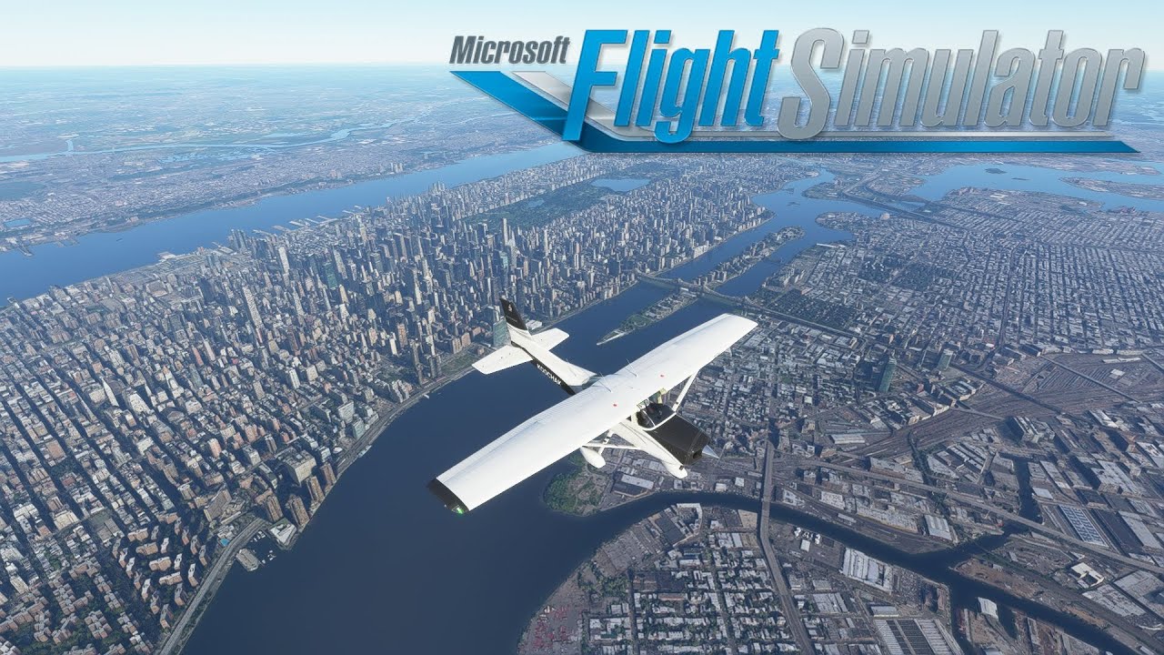 MSFS 2020 - ILS landing - From: New York Stewart INTL (KSWF) To: JFK ...