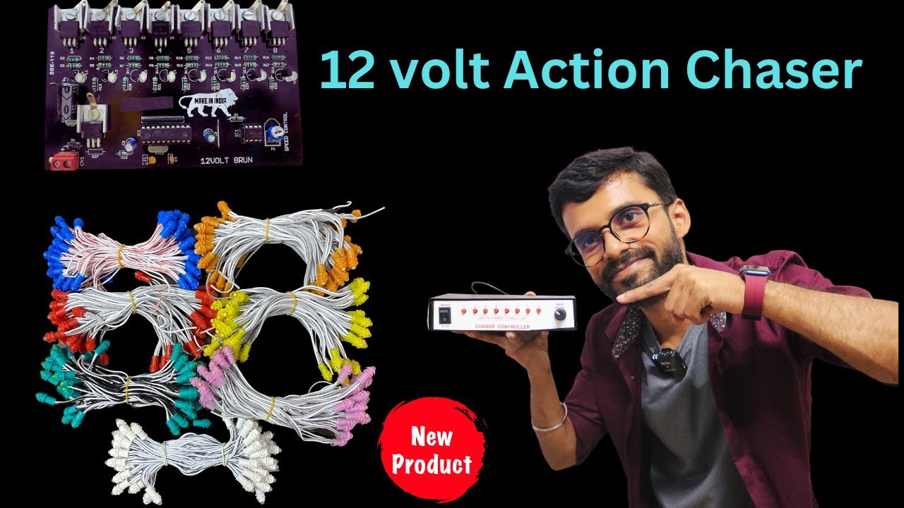New Design Action and Normal types 12 volt chaser controller | 12 volt ...