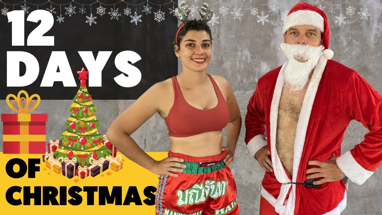 12 Days of Christmas Song (Remix) Coreclubx Fitness Edition - YouTube