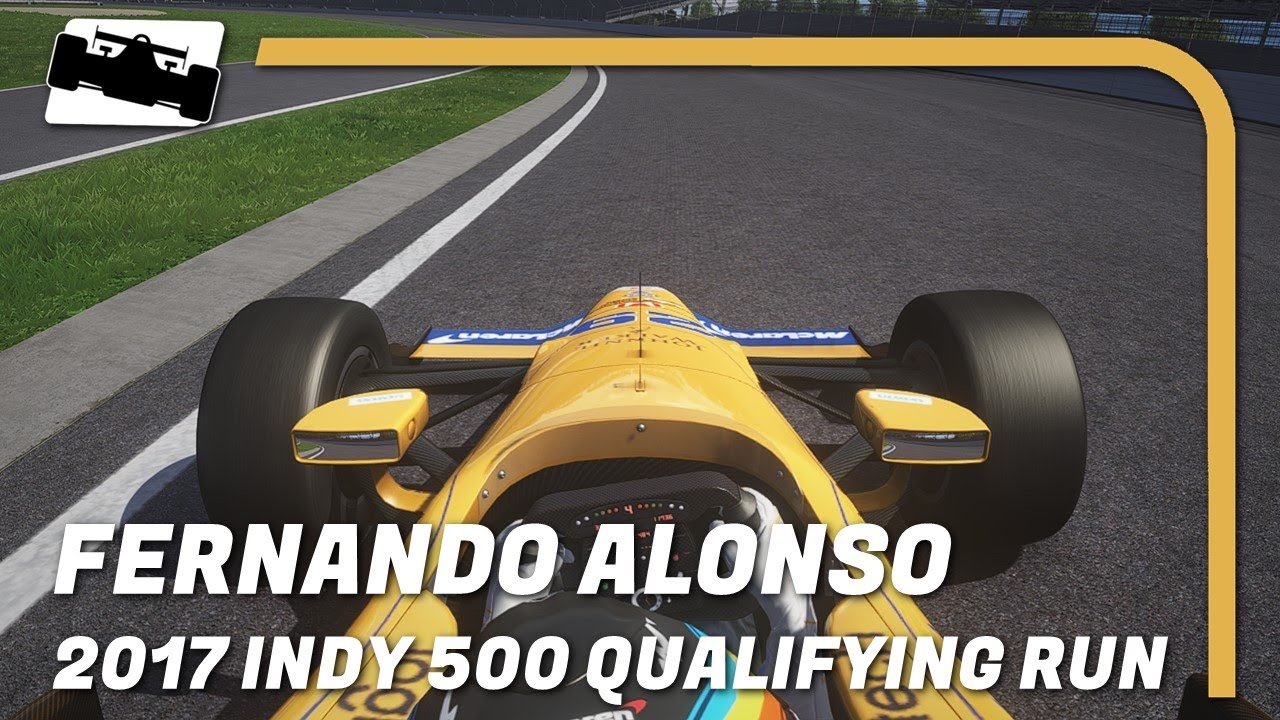Assetto Corsa | 🇪🇸 Fernando Alonso #29 Indy 500 2017 Qualifying Run ...