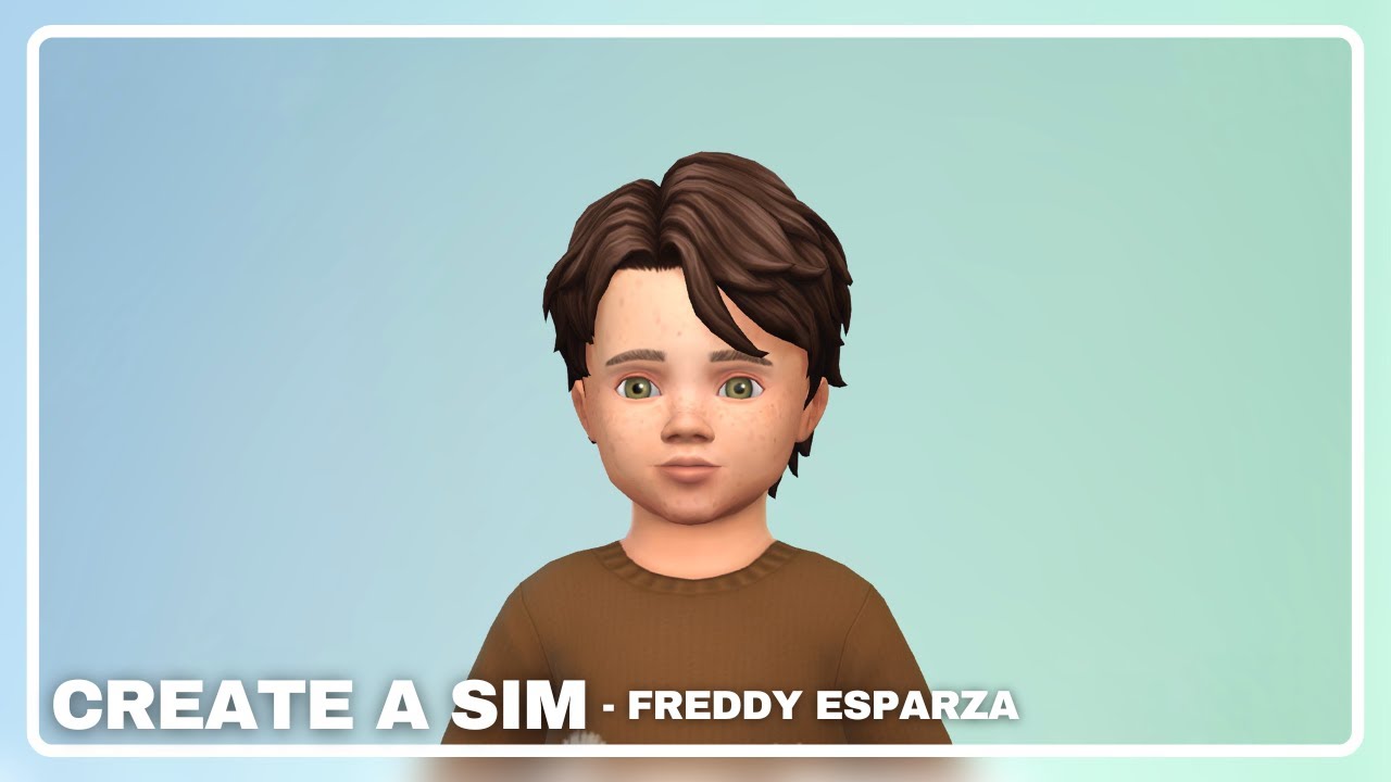Freddy Esparza | The Sims 4 | Create a Sim - YouTube
