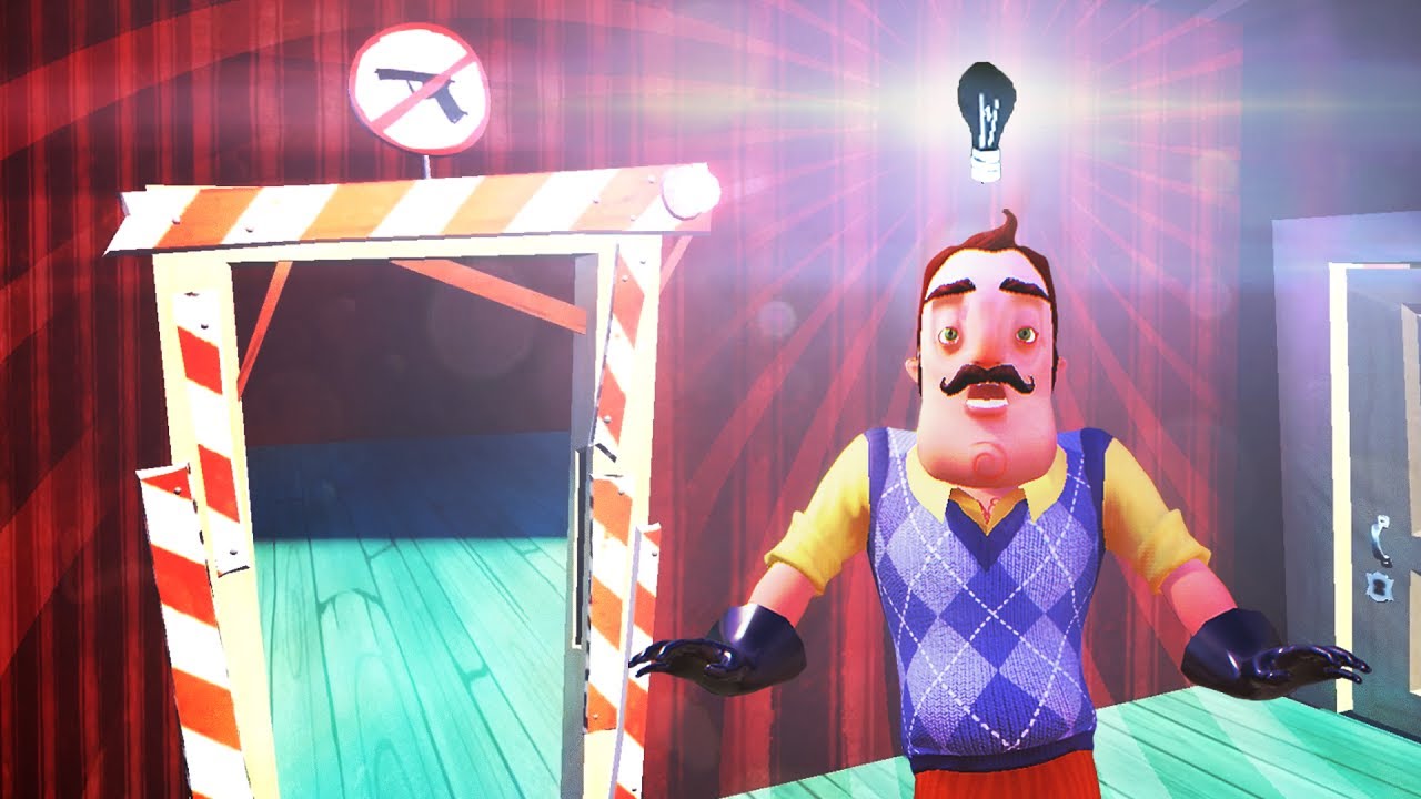 LIGHT BULB IS THE ANSWER?!!? (Hello Neighbor Beta / Hello Neighbour ...