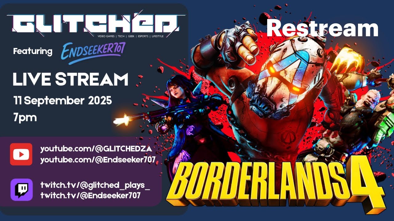 Borderlands 4 Launch Stream - Let's Loot and Shoot - YouTube