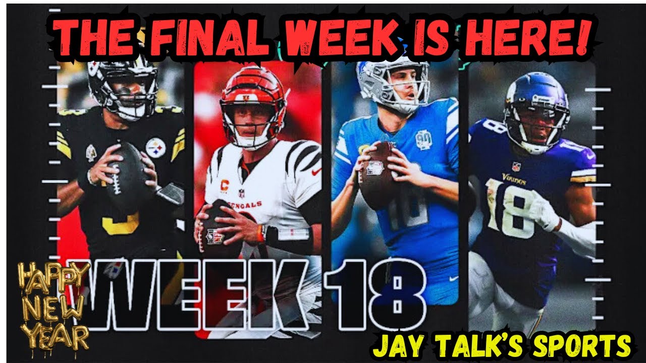 S3E18 | NFL Week 18 Predictions | Who Will Win The North? - YouTube