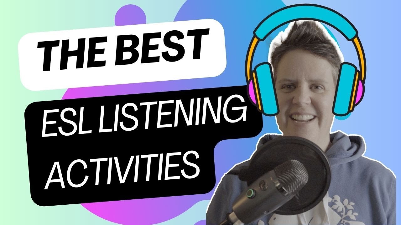 The best ESL Listening Activities | Teaching English with Jackie - YouTube