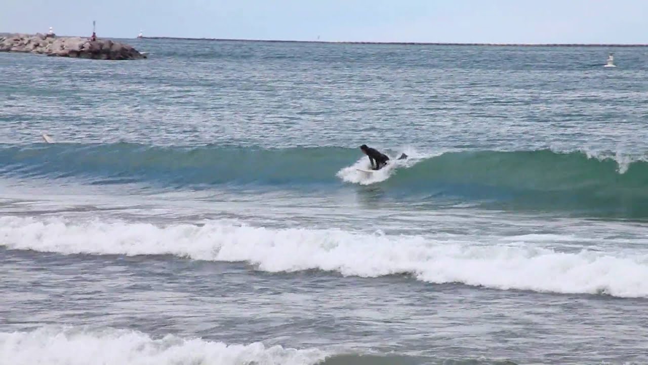 Surfing Lake Michigan - YouTube
