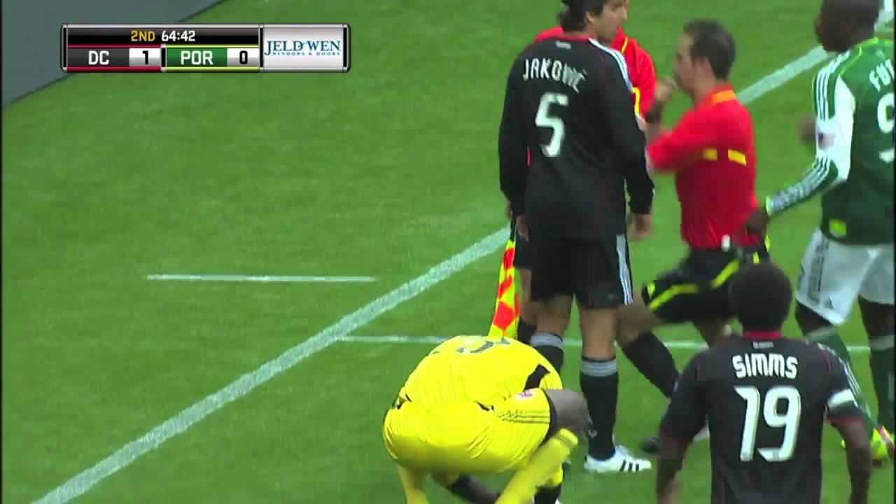 The Portland Timbers PK Against DC United - YouTube