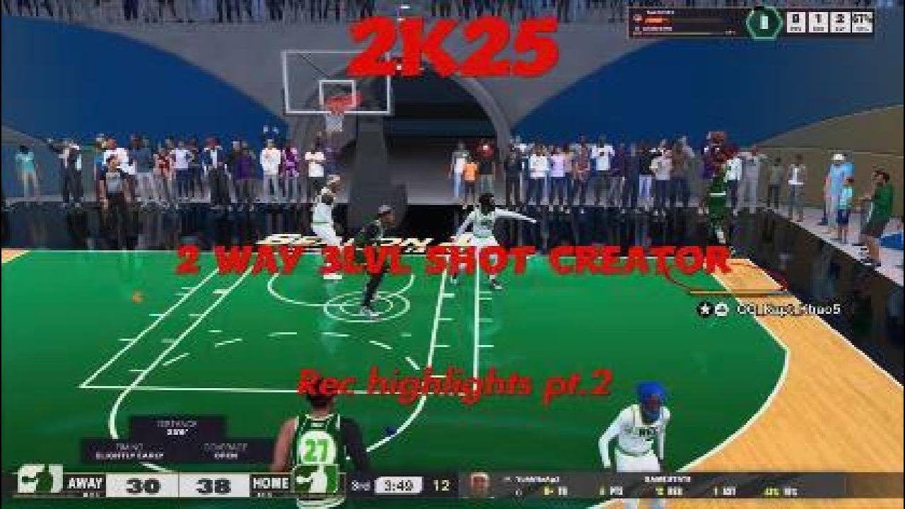 NBA 2k25 | 2way 3lvl Shot Creator | Spoiler takeover OP 🤫🥵 #nba2k25 #2k ...