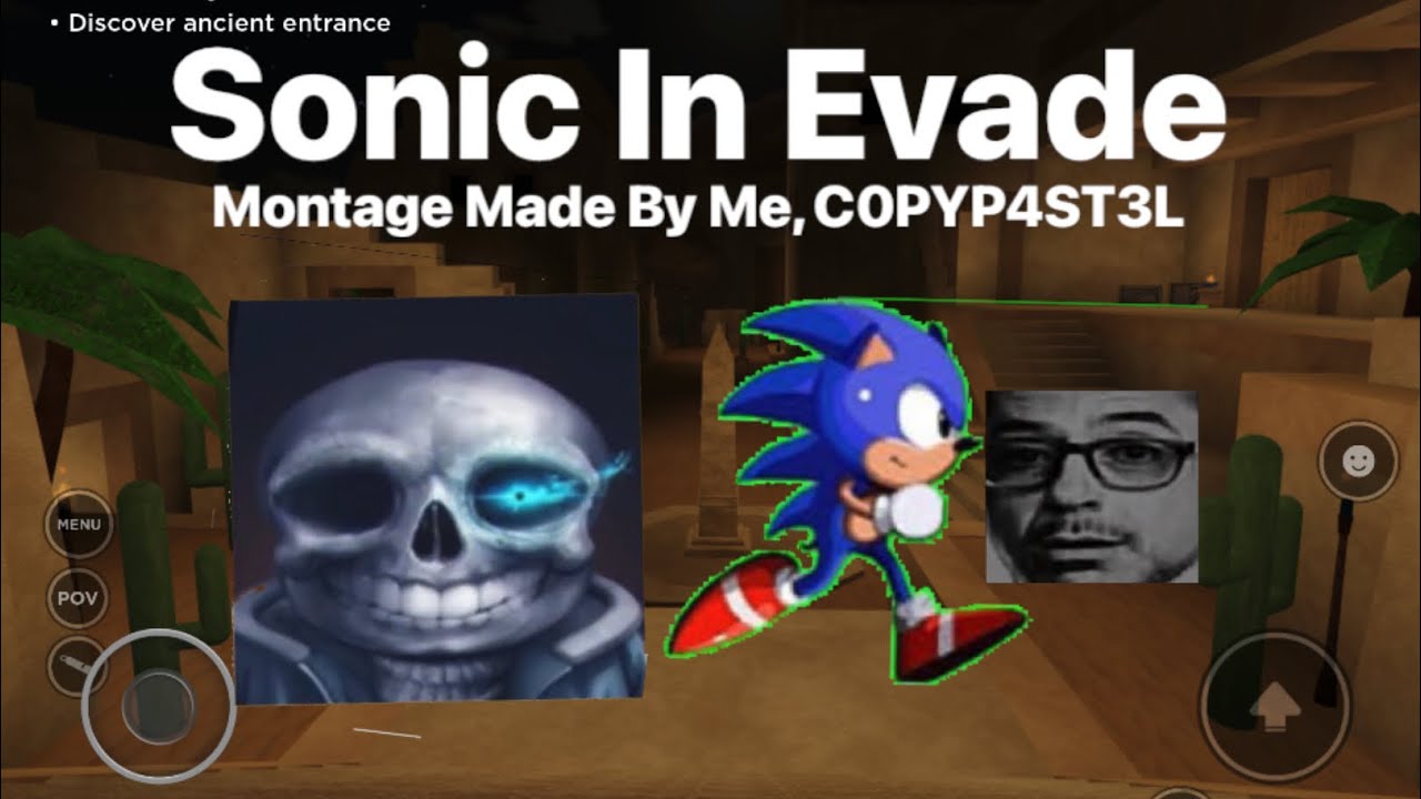Sonic In Evade (Roblox Montage) - YouTube