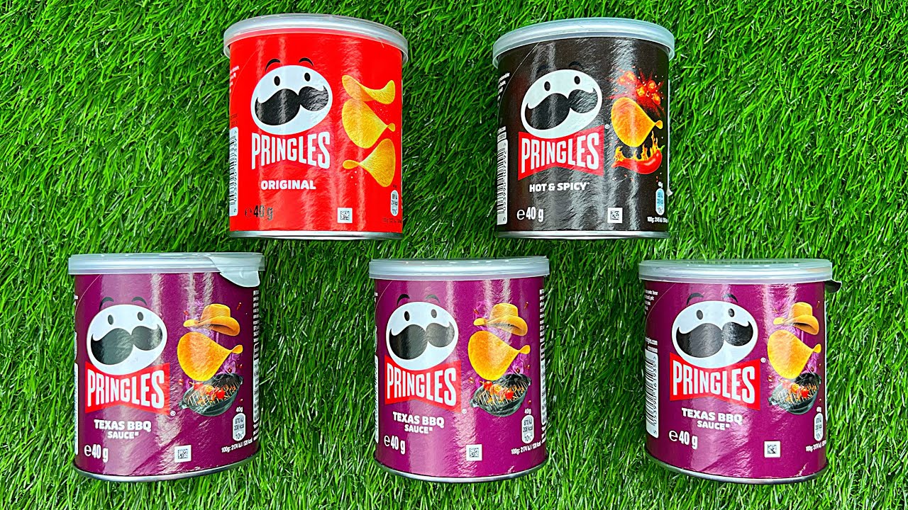 🍭Learn Colors Lollipops. Yummy Rainbow Lollipops ASMR Pringles Rainbow ...