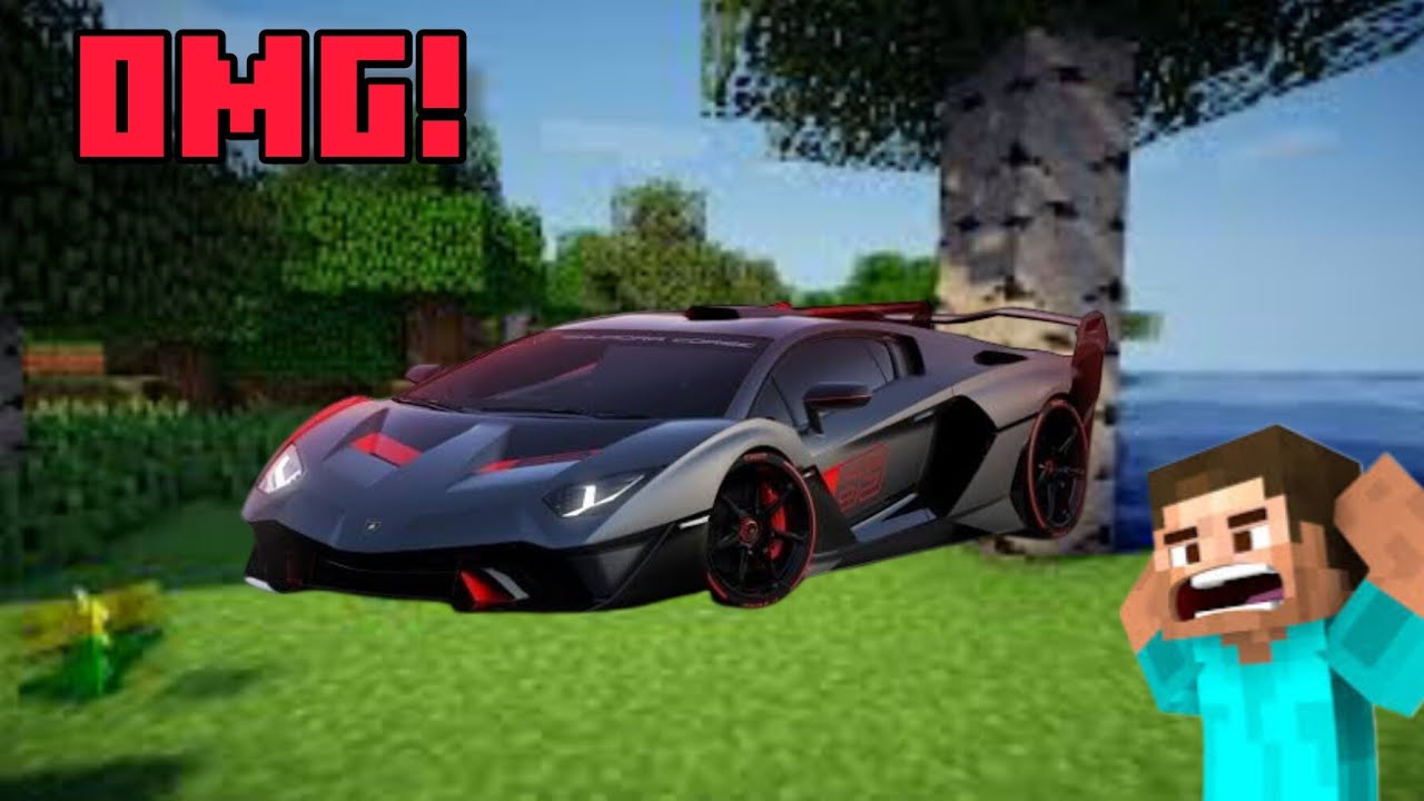 Lamborghini Mod For Crafting And Building - YouTube