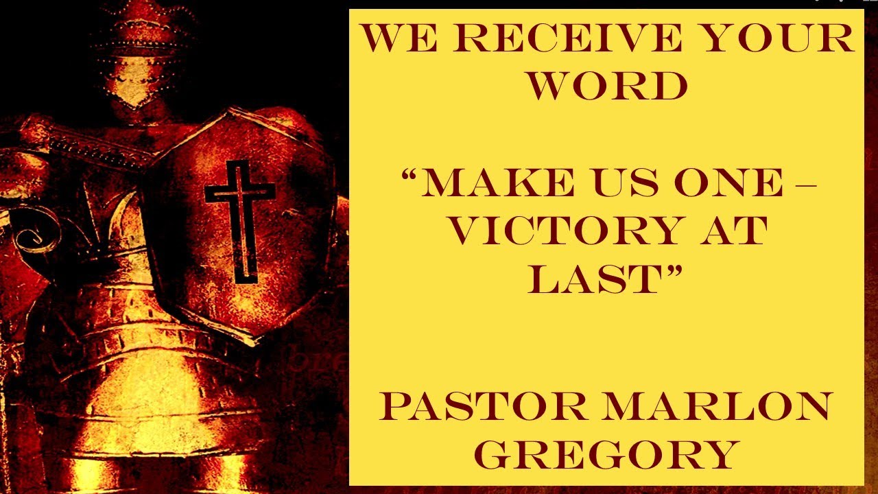 Make Us One - Take Up the Shield and Break that Rope - Pastor Marlon ...