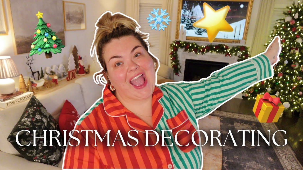 DECORATING FOR CHRISTMAS 2024! - YouTube