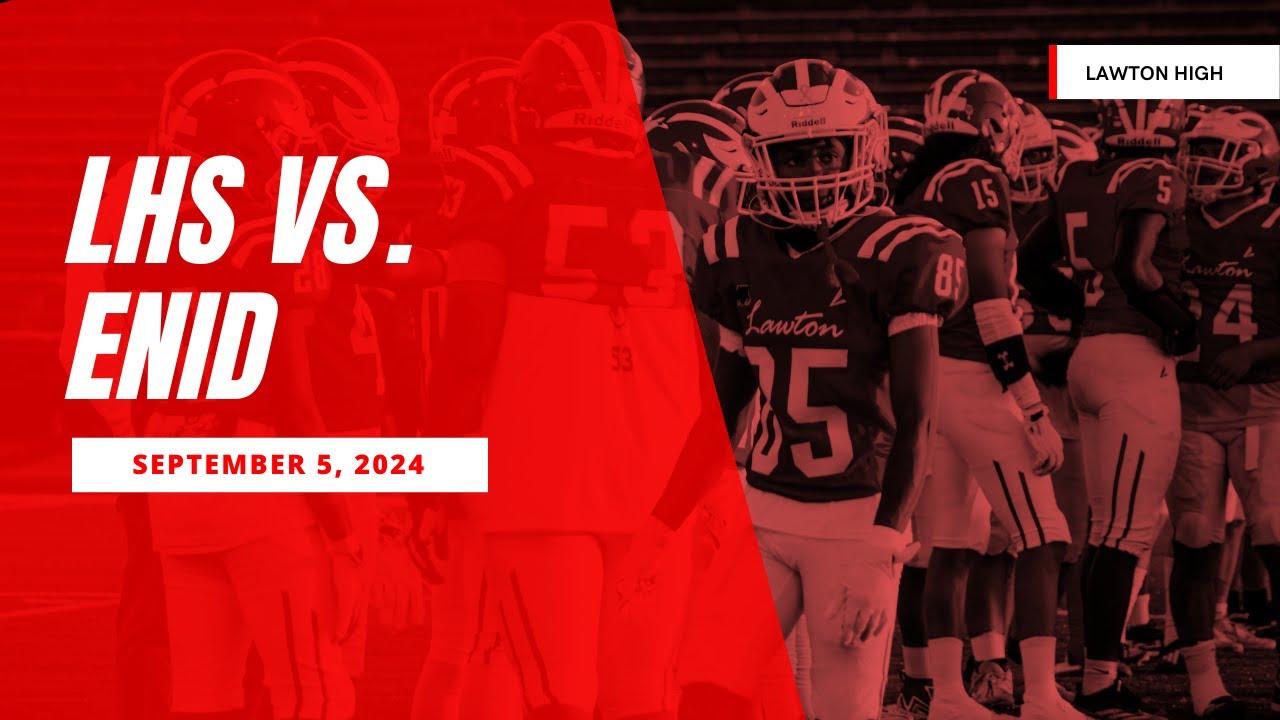 Lawton High School vs Enid High School Mens Varsity Football - YouTube