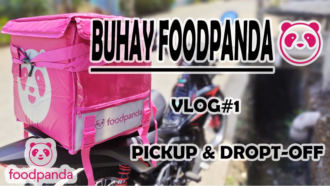 FOODPANDA RIDER / PICKUP AND DROPT / SURIGAO CITY vlog #1 - YouTube