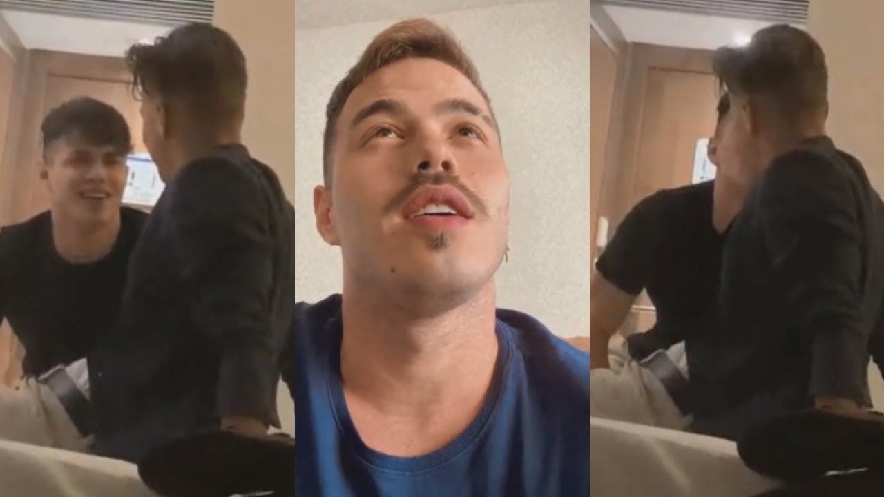 Túlio Rocha FLAGROU PRIMEIRO BEIJO do Gustavo e seu namorado - YouTube