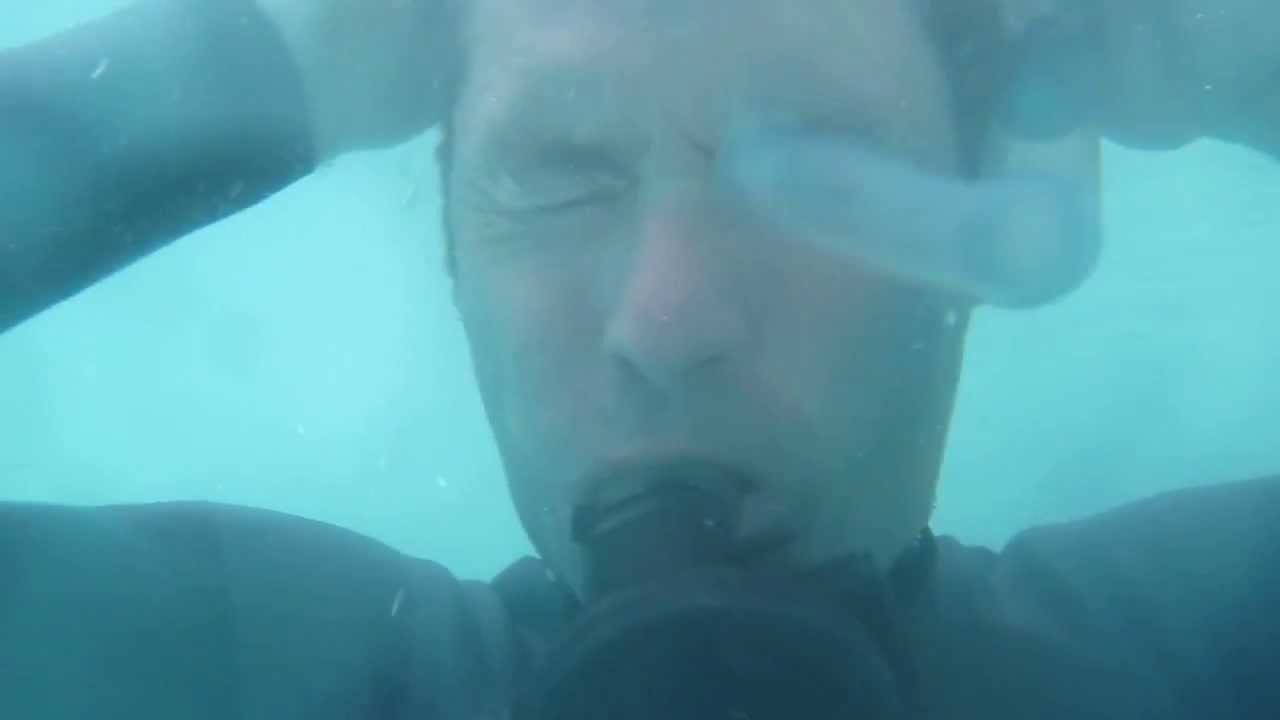 Charles' Successful Bail In with SCUBA Instructor Gabrielle - YouTube
