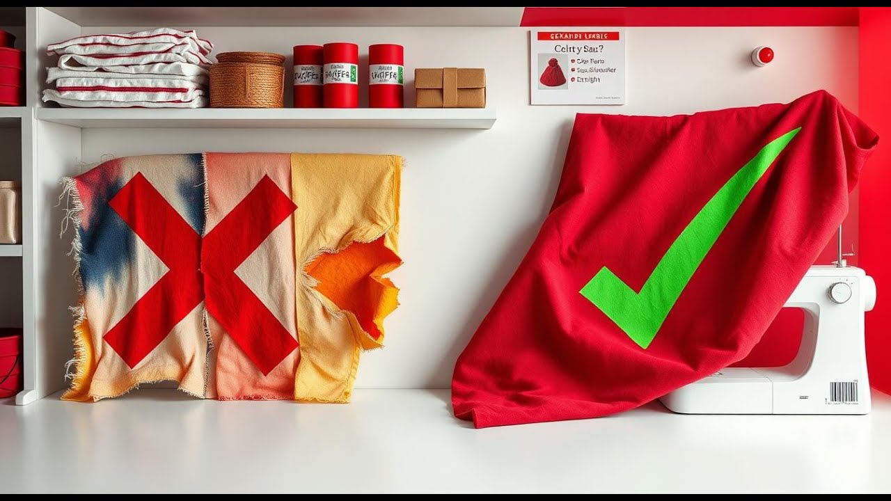 Where to Find FABRIC CARE TIPS to Avoid SEWING DISASTERS! - YouTube