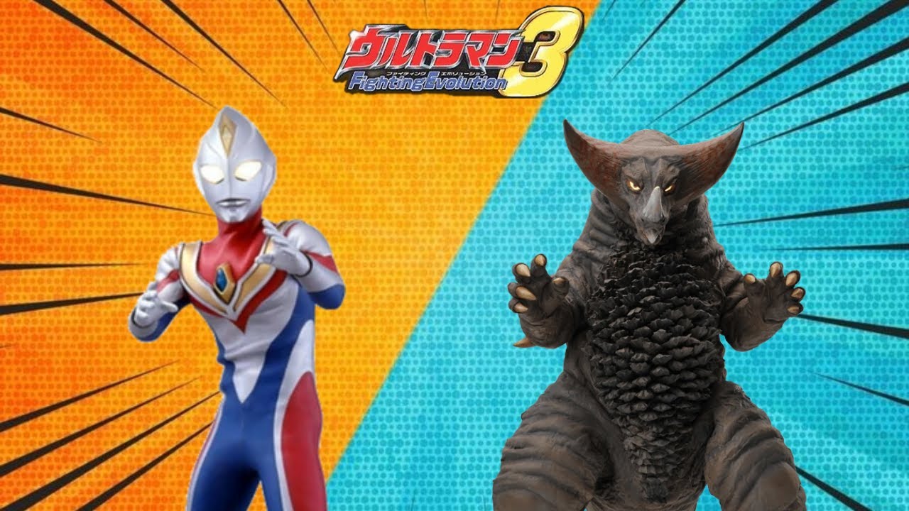 Ultraman Dyna Melawan Banyak Monster : Gomora, Twin Tail, Monster ...