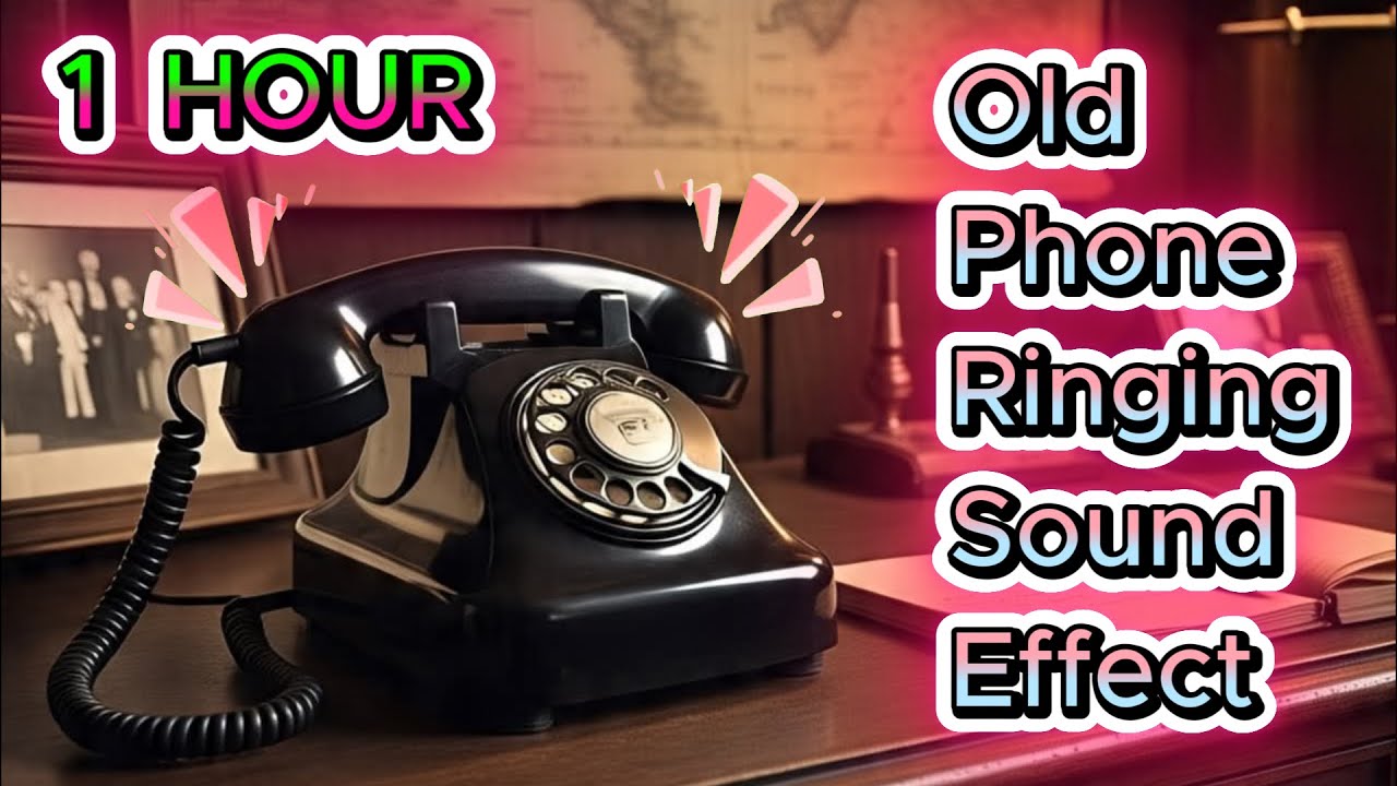 Old Phone Ringing Sound Effect 1 Hour - Telephone Ringing Sound Effect ...
