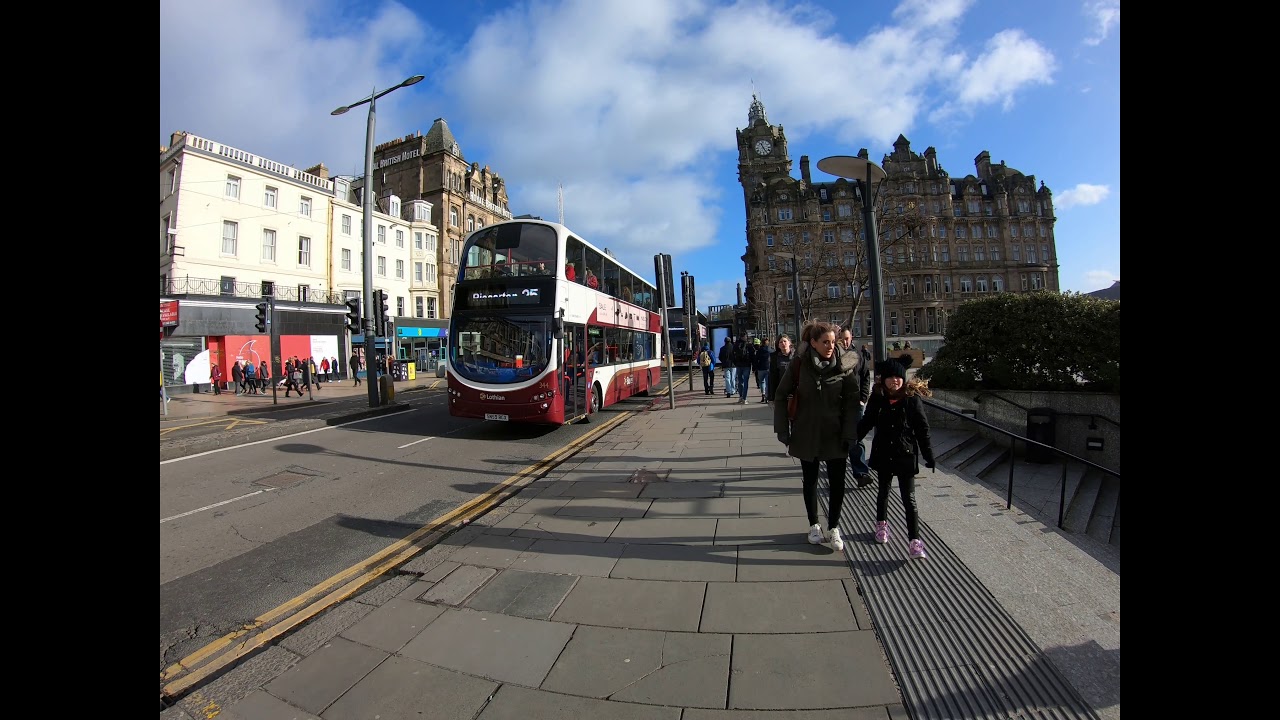 Walking around Edinburgh- 2020 Scotland - YouTube