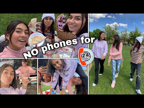 Living Without a Phone for 24 Hours | GEM Sisters
