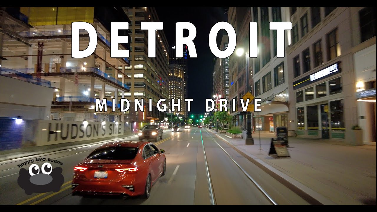 Detroit Midnight Drive - YouTube