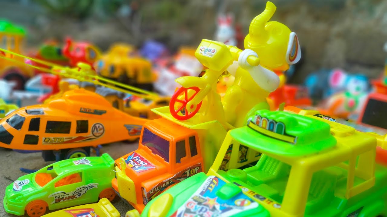 Fun with kids new truck jcb aeroplane toy video | - YouTube
