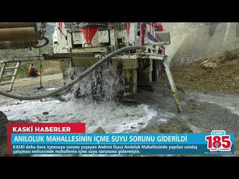 ANILOLUK MAHALLESİNİN İÇME SUYU SORUNU GİDERİLDİ