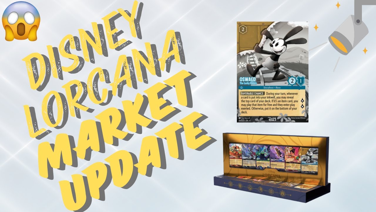 Disney Lorcana Market Update - D23 (2024) Collector's Box is ALREADY at ...