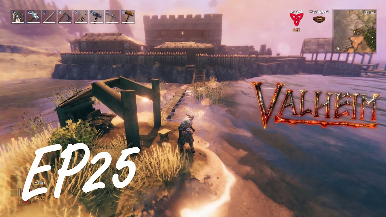 Valheim Gameplay Ep25 - A New Home in The Plains... - YouTube