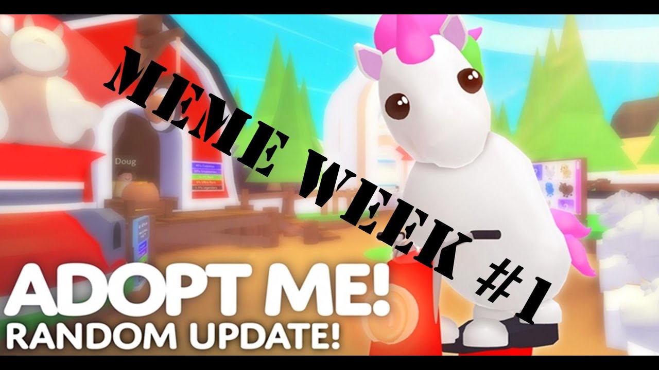 A Not So Critical Analysis of ADOPT ME!... MEME WEEK #1 - YouTube