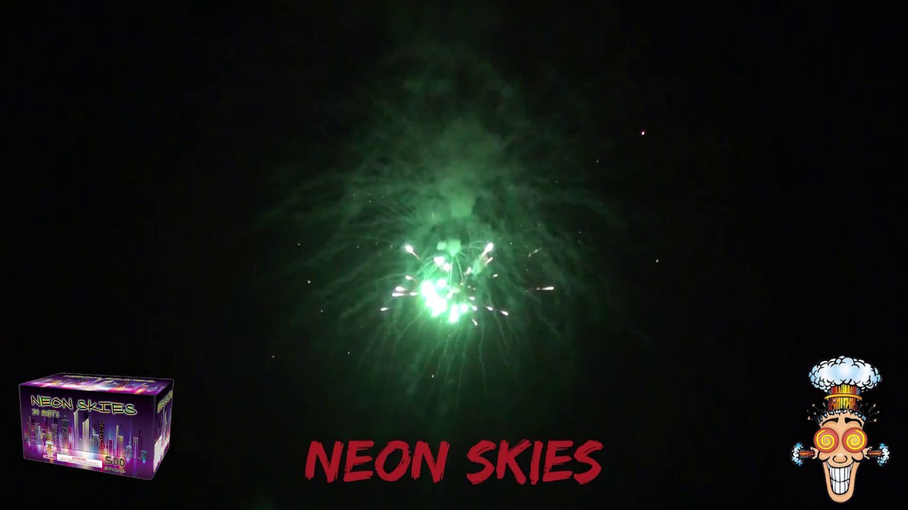 Neon Skies - PYRO JUNKIE FIREWORKS - YouTube