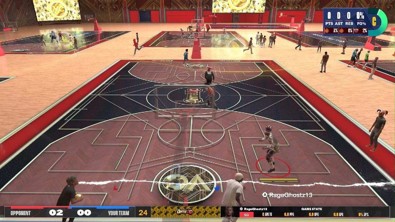 Playing Ante-up For The First Time With The Best Guard Build in NBA ...