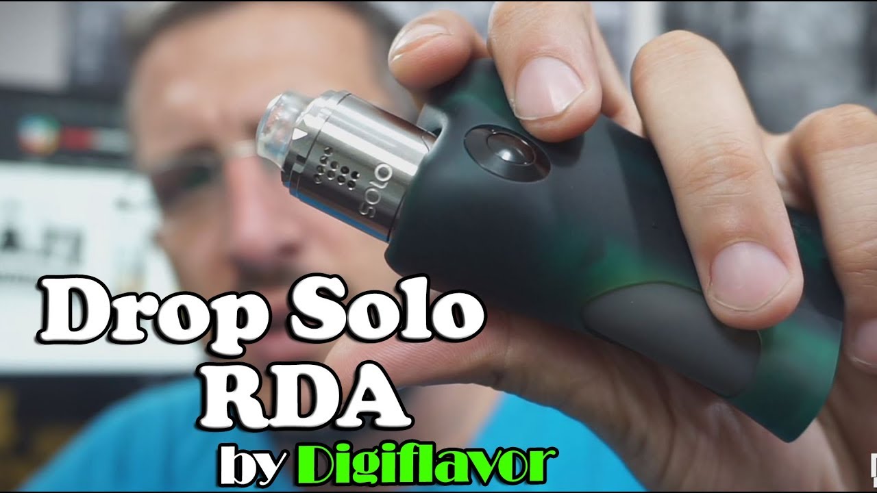 Drop Solo RDA by Digiflavor & Build - BasilisL (Greek Reviews) - YouTube
