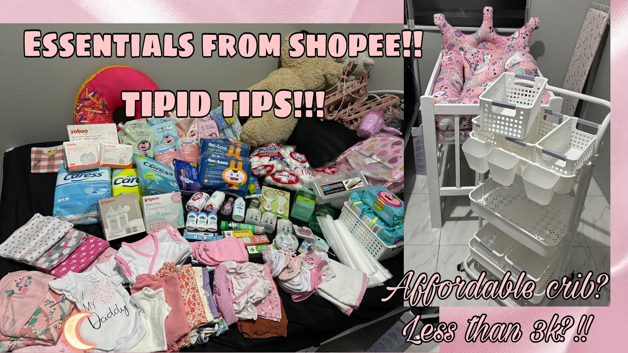 Newborn essentials 2024 from shopee (practical and minimal) Philippines ...