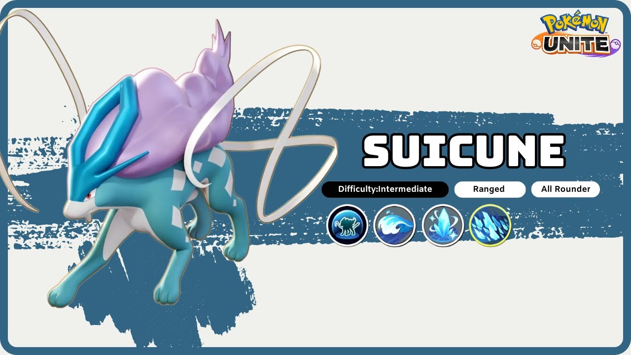 Suicune Skill Move Combo (Surf + Icy Wind) - Pokemon Unite Indonesia ...