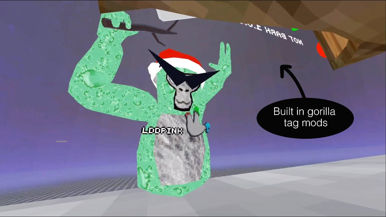 Built in gorilla tag mods! - YouTube