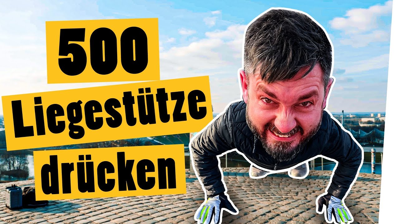 Mach 500 Liegestütze in 5 Stunden || Das schaffst du nie! - YouTube