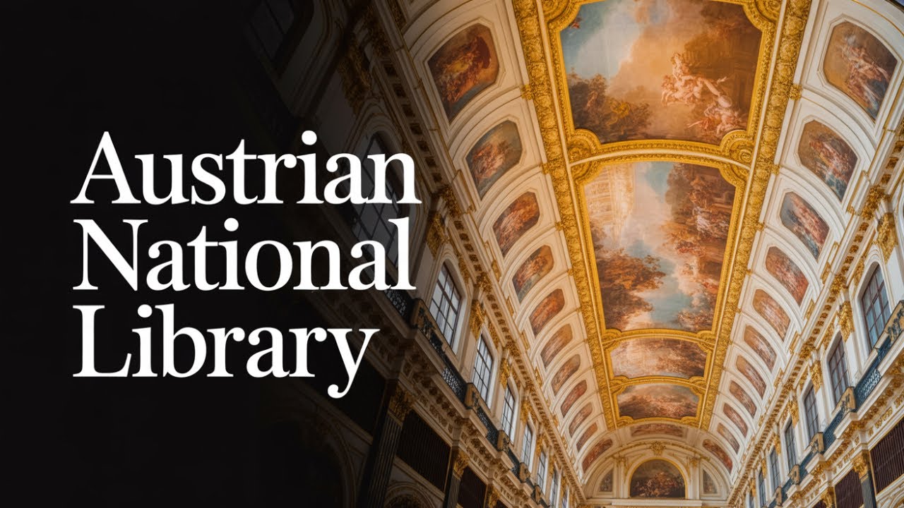 State Hall of the Austrian National Library Tour I Vienna #wien ...