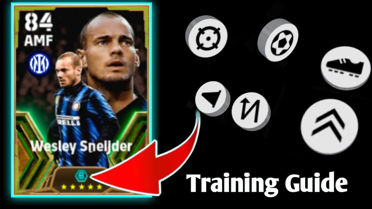 Best Progression Point /Training Guide (pp) For Booster Wesley Sneijder ...